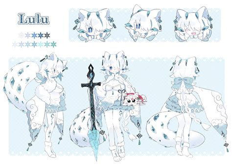 [c] Reference Sheet Lulu By Koitshi On Deviantart