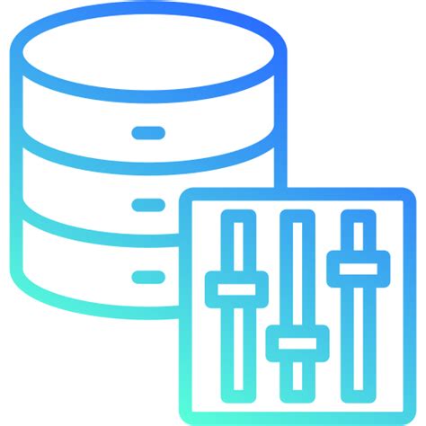 Control Generic Gradient Outline Icon