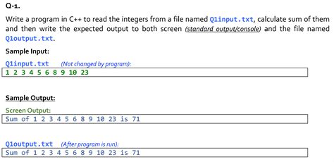 Solved Q 1write A Program In Cto Read The Integers From A