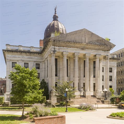 Historic Passaic County Courthouse Paterson New Jersey Stock