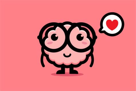 Cute Brain Kawaii Cute Brain Sleep Kawaii Character Vector