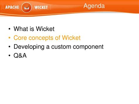 Ppt Apache Wicket Web Applications With Just Java Powerpoint Presentation Id4508531
