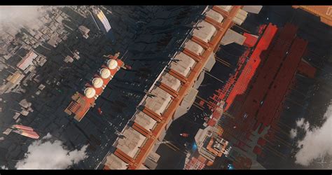 Titan Class Shipyard By Adrian Mihai Marchidan Brush Stroke Studio