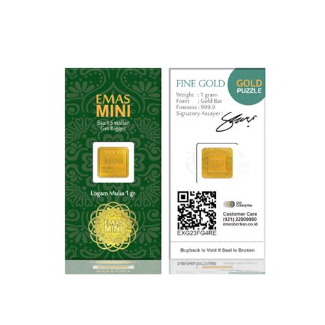Emas Mini Pelopor Emas Kecil No 1 Di Dunia