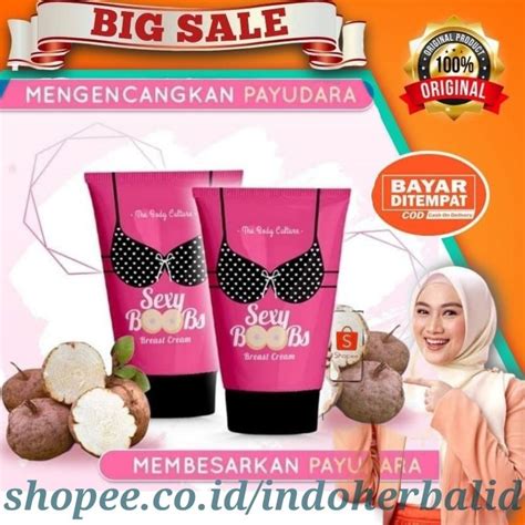 Jual ORIGINAL SEXY BOOBS THAILAND Pembesar Payudara 2 Minggu Mengencangkan Payudara Shopee