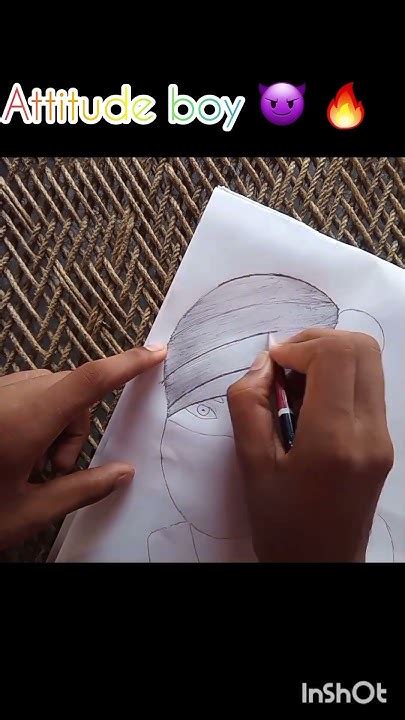 How To Draw Make Attitude Boy 🔥 💯 Like Aur Subscribe Kar Dena Yr Youtube