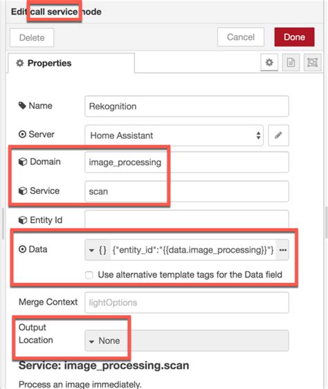 integrating blue iris pushover node red and amazon rekognition