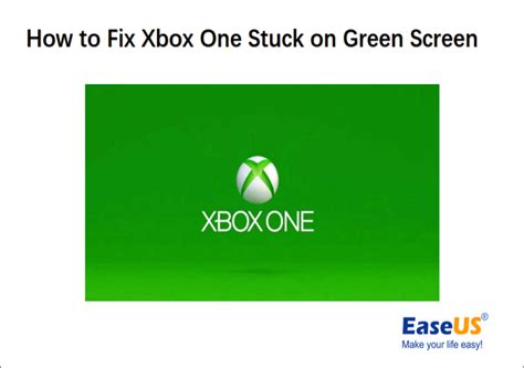 How To Fix Xbox One Stuck On Green Screen 2025 Full Guide