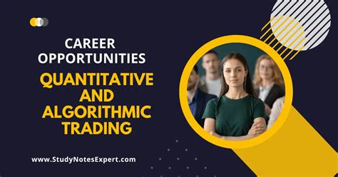 Career Opportunities In Quantitative And Algorithmic Trading