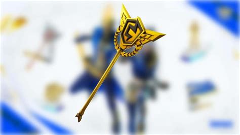 FNCS Pickaxe The Rarest Pickaxe In Fortnite