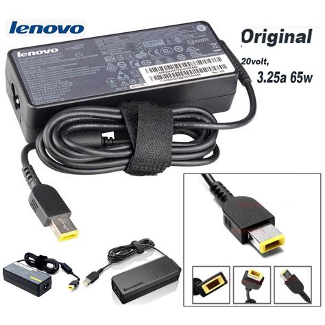 Original Lenovo V A W USB Type Square Pin Head Power Adapter Charger ThinkPad Ideapad