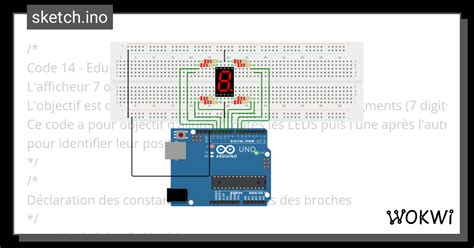 Tp3ex1afficheurcathode Wokwi Esp32 Stm32 Arduino Simulator