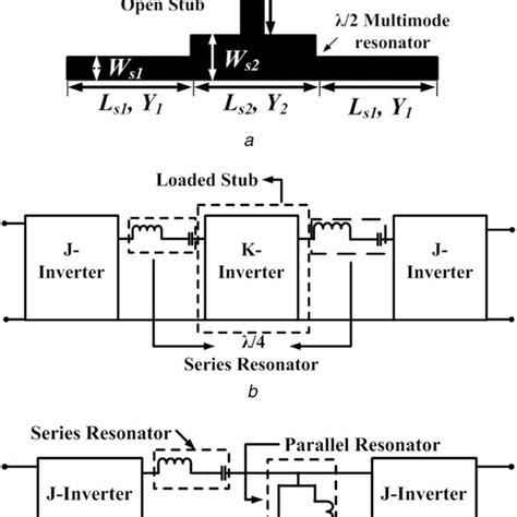 Proposed Reconfigurable Bpf A Complete Layout B Equivalent