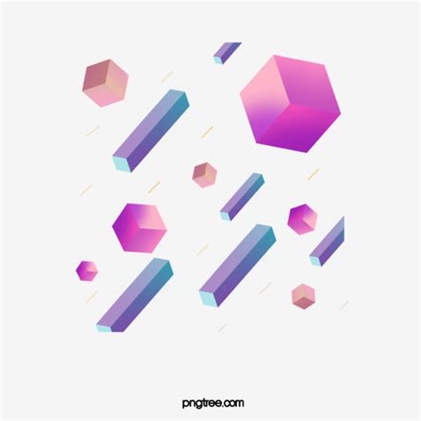 기하학 도형 일러스트 점변원소 기하 도형 정사각형 Png 일러스트 및 Psd 이미지 무료 다운로드 Pngtree