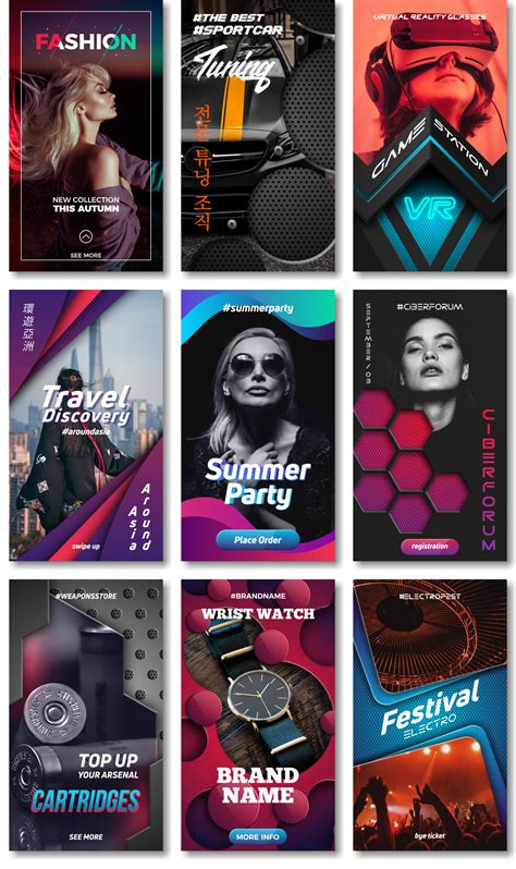 Instagram Stories Social Media Design Inspiration Creative Poster Design Instagram Design