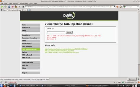 Try Harder Dvwa Blind Sql Injection Low Level