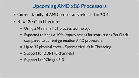 AMD S Zen Based Opteron Processors To Feature 32 Cores In MCM Package 8 Channel DDR4 Memory