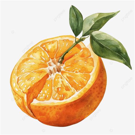 수채화 오렌지 클립 아트 수채화 과일 자연 Png 일러스트 및 이미지 에 대한 무료 다운로드 Pngtree