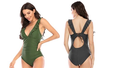Up To 72 Off On Women One Piece Swimsuits Sex Groupon Goods