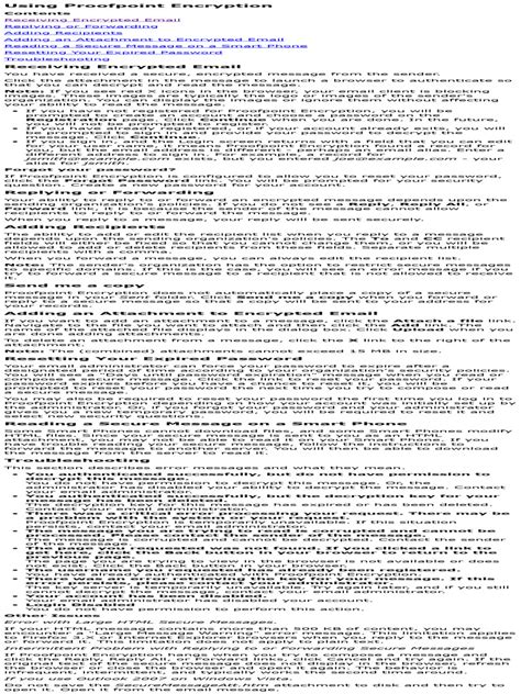 Proofpoint Encryption Help Pdf Password Encryption