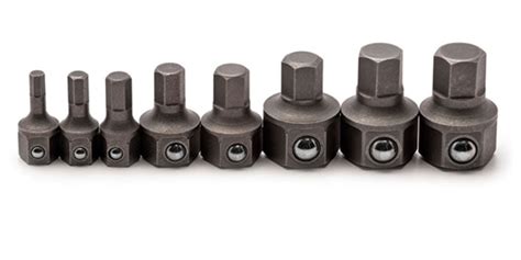 Gearwrench Kdt81550 Metric Hex Ratcheting Wrench Insert Bit Set 8pc