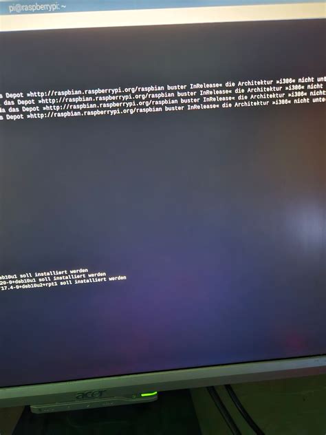Update Problem Allgemeines Deutsches Raspberry Pi Forum