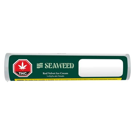 Seaweed Red Velvet Ice Cream PRJs X G Sessions Cannabis