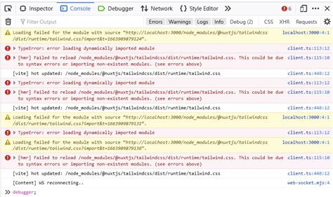 Issues Loading Page With Windows Content Nuxtjs Tailwindcss Issue Nuxt Nuxt Github