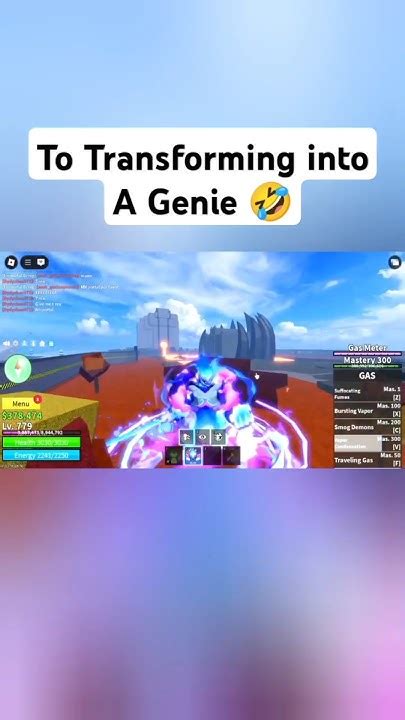 My First Gas Transformation Roblox Bloxfruits Bloxfruit Shorts Viralshorts Games Onepiece