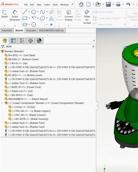 Filtering The Solidworks Featuremanager Trimech Store