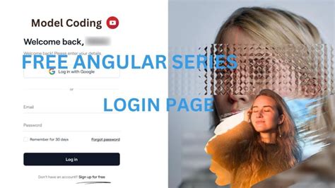 Login In Angular 16 Angular Material Login Form Responsive Login