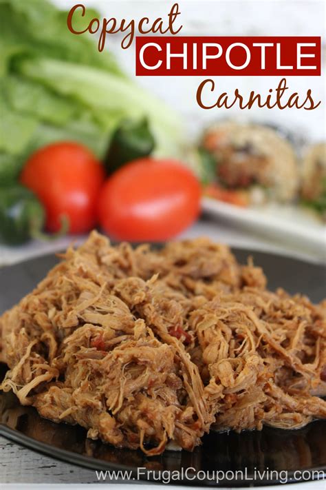 Copycat Chipotle Carnitas Recipe In The Crock Pot
