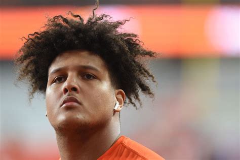 Matthew Bergeron Reacts To Atlanta Trading Up To Pick Him In Nfl Draft