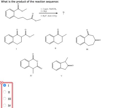Solved What Would Be The Product C Of The Following Chegg