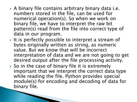 File Handling In Python Using Exception Statement Pptx