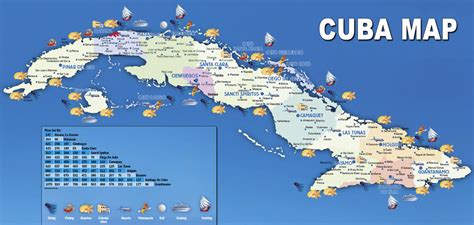 Cuba Provinces Map