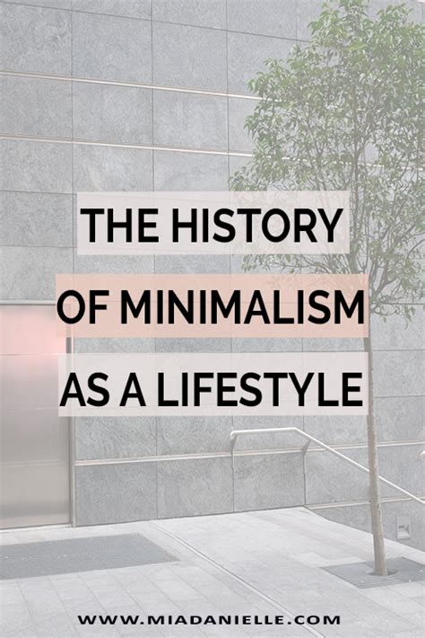 The History Of Minimalism Artofit
