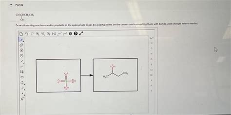Solved Draw All Missing Reactants Andlor Preduets In The Chegg Com