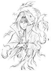 Naruto Six Paths Sage Mode Sketch