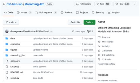 最多400万token上下文、推理提速22倍，streamingllm火了，已获github 2 5k星 知乎