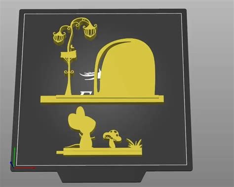 Home Decorations And Ornaments Stl Download Base Board Mouse Decoration 8by Celticverse