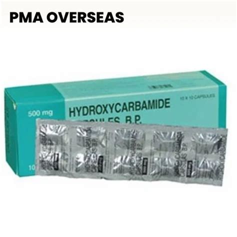Hydroxycarbamide Hydroxyurea 1 X 10 Capsule At Rs 85stripe