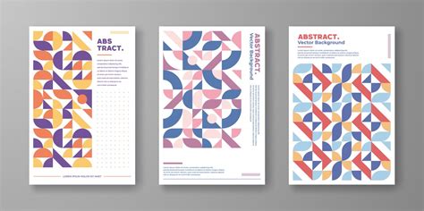 Premium Vector Abstract Retro Geometric Background