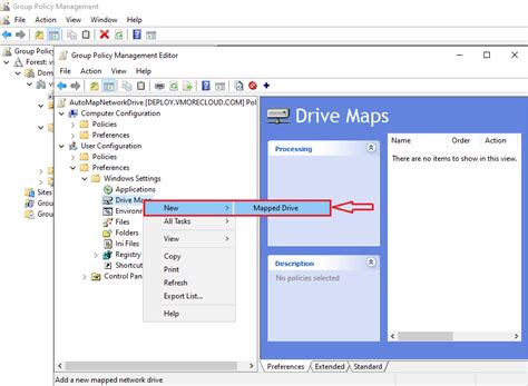 Auto Create Map Network Drive For All Users Using Active Directory On Windows Server