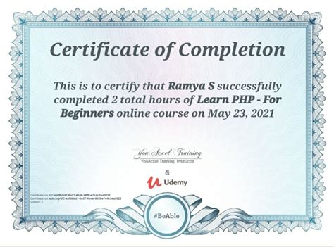 Udemy Ramya S