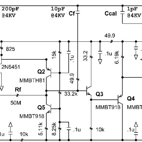 Low Noise Preamplifier For High Voltage Radiation Detectors Requiring Download Scientific