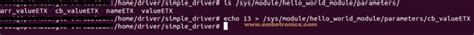 passing arguments to linux device driver ⋆ embetronicx