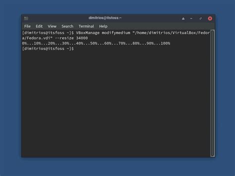 How To Increase Disk Size Of Your Existing Virtual Machines In Virtualbox