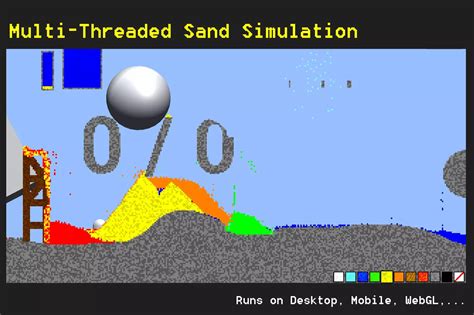 Falling Sand Game Template Pixel Simulation Source Code SellAnyCode