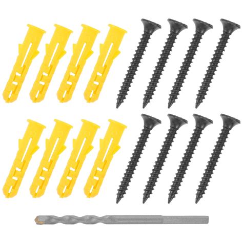 Hampplies Wall Anchor And Screw Kit Assorted Color Heavy Duty Anchors